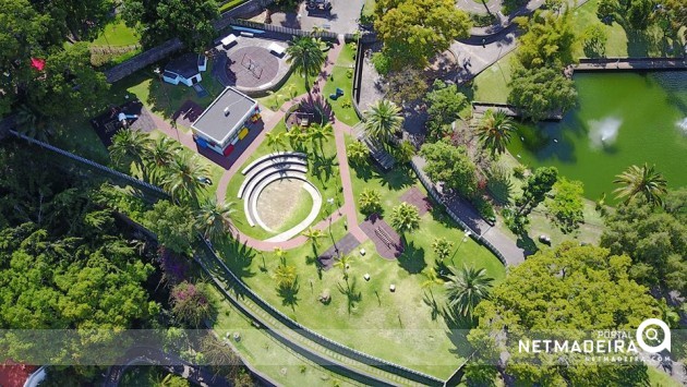 Foto do dia - Portal NetMadeira - Vista aérea - Parque Santa Catarina